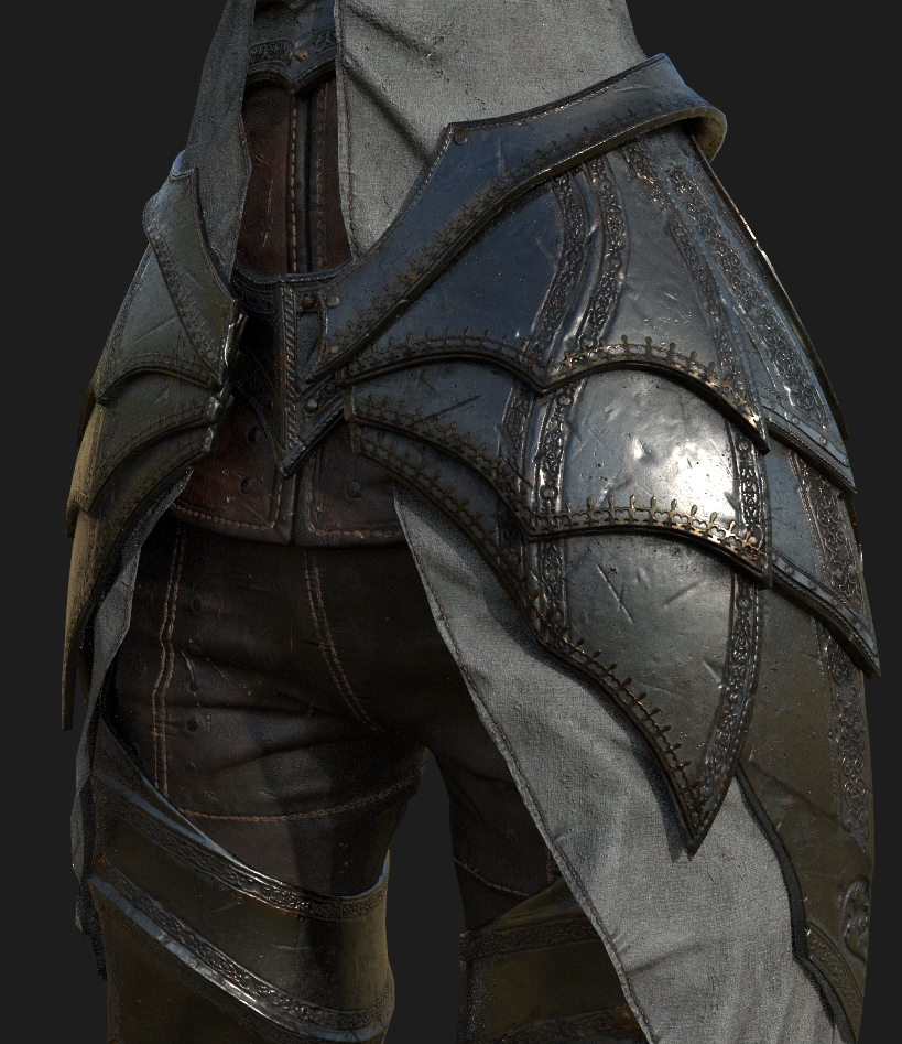 [WIP] Dark Souls III | Dancer of the Boreal Valley — polycount