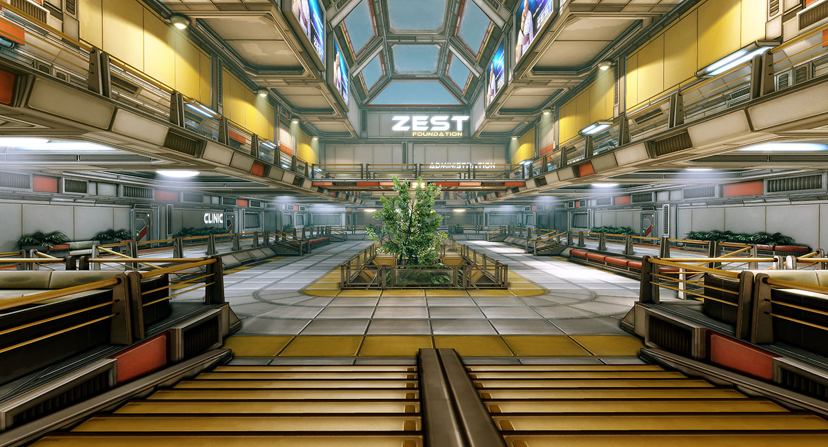 The Making of the Zest Foundation — polycount