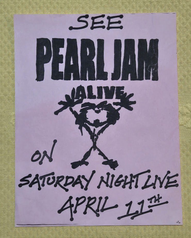 Old Pearl Jam Item Information - Early 90s Ephemera — Pearl Jam Community