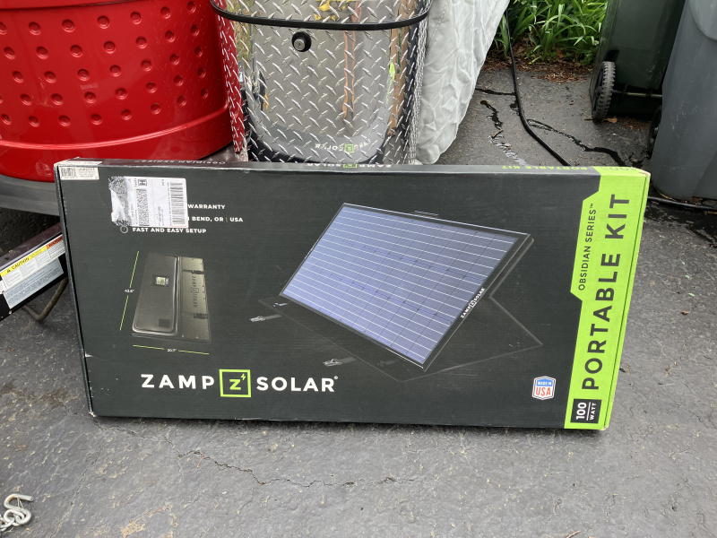 Zamp 100 Watt Obsidian Series Portable kit for sale