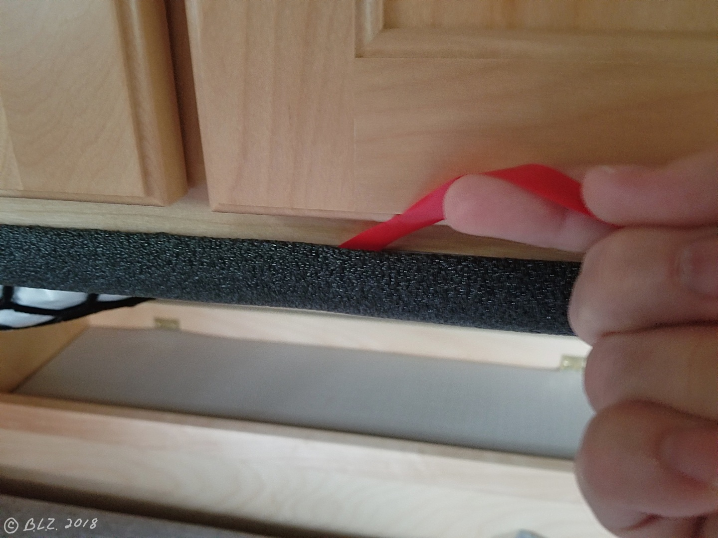 Anti- Head Bump Pipe Foam Installed
