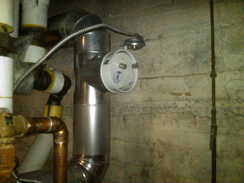 Gas flue back pressure at start-up in Massachusetts — Heating Help: The ...