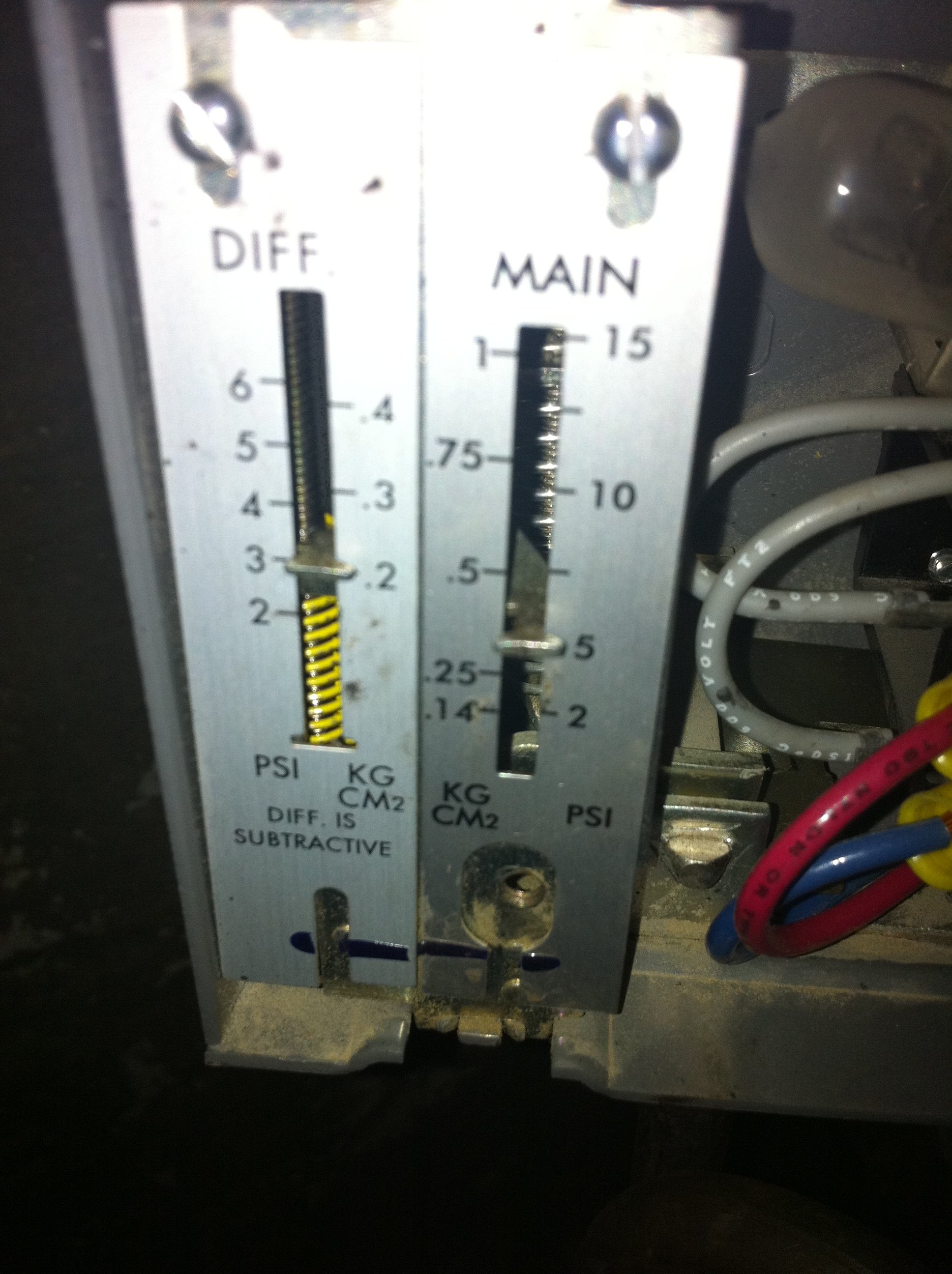 Help setting proper pressure for steam boiler. — Heating Help: The Wall