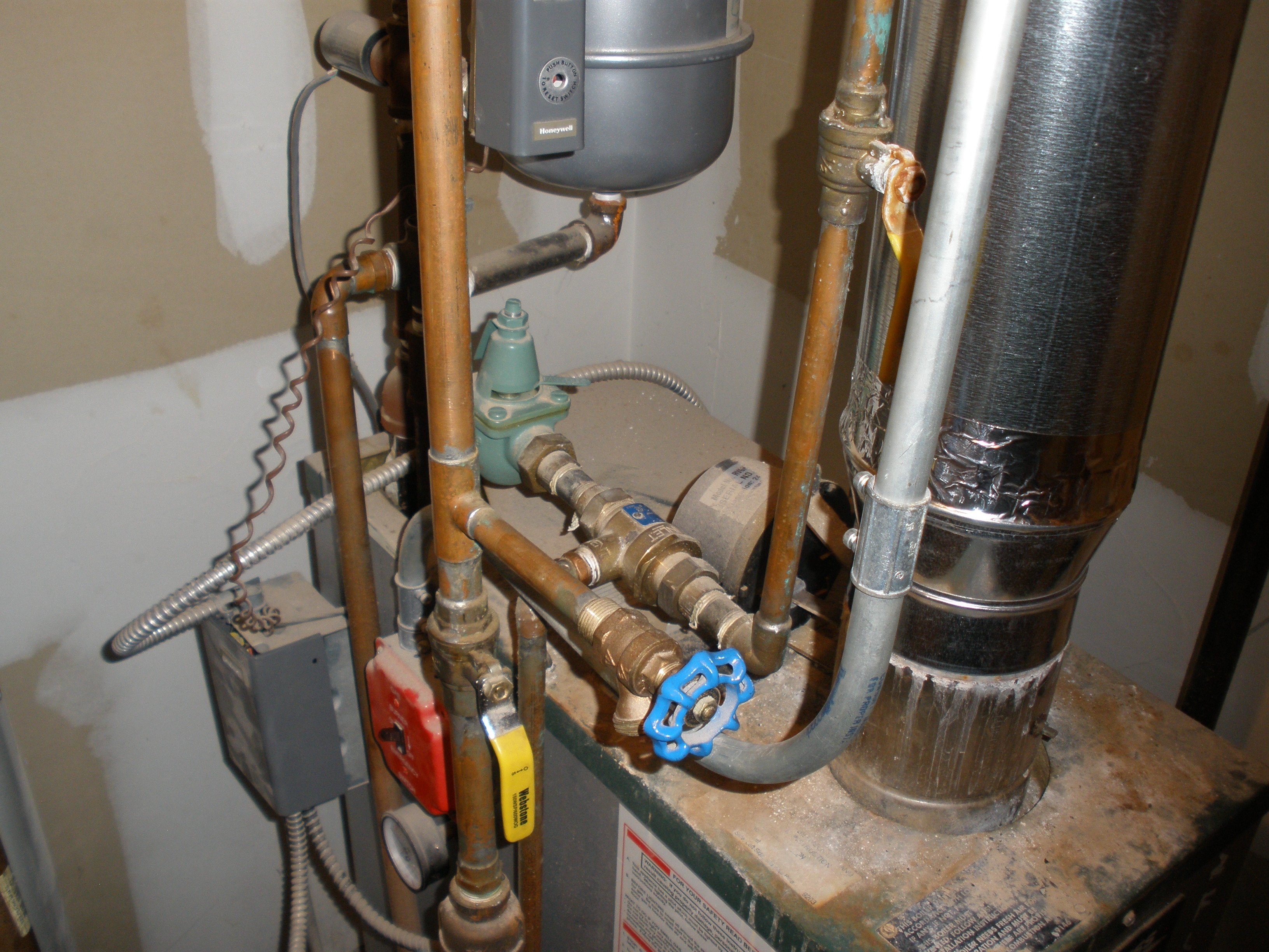 purging a system — Heating Help: The Wall