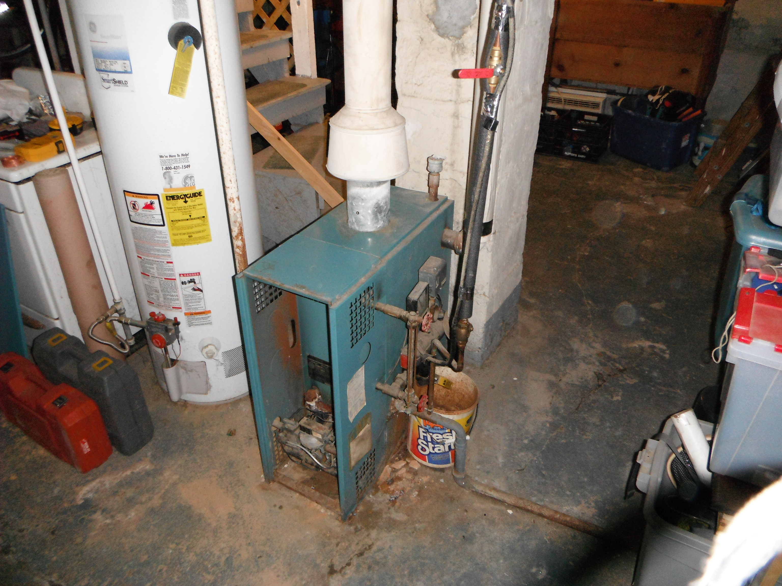 Peerless 63-3L Install by All Steamed Up, Inc. — Heating Help: The Wall