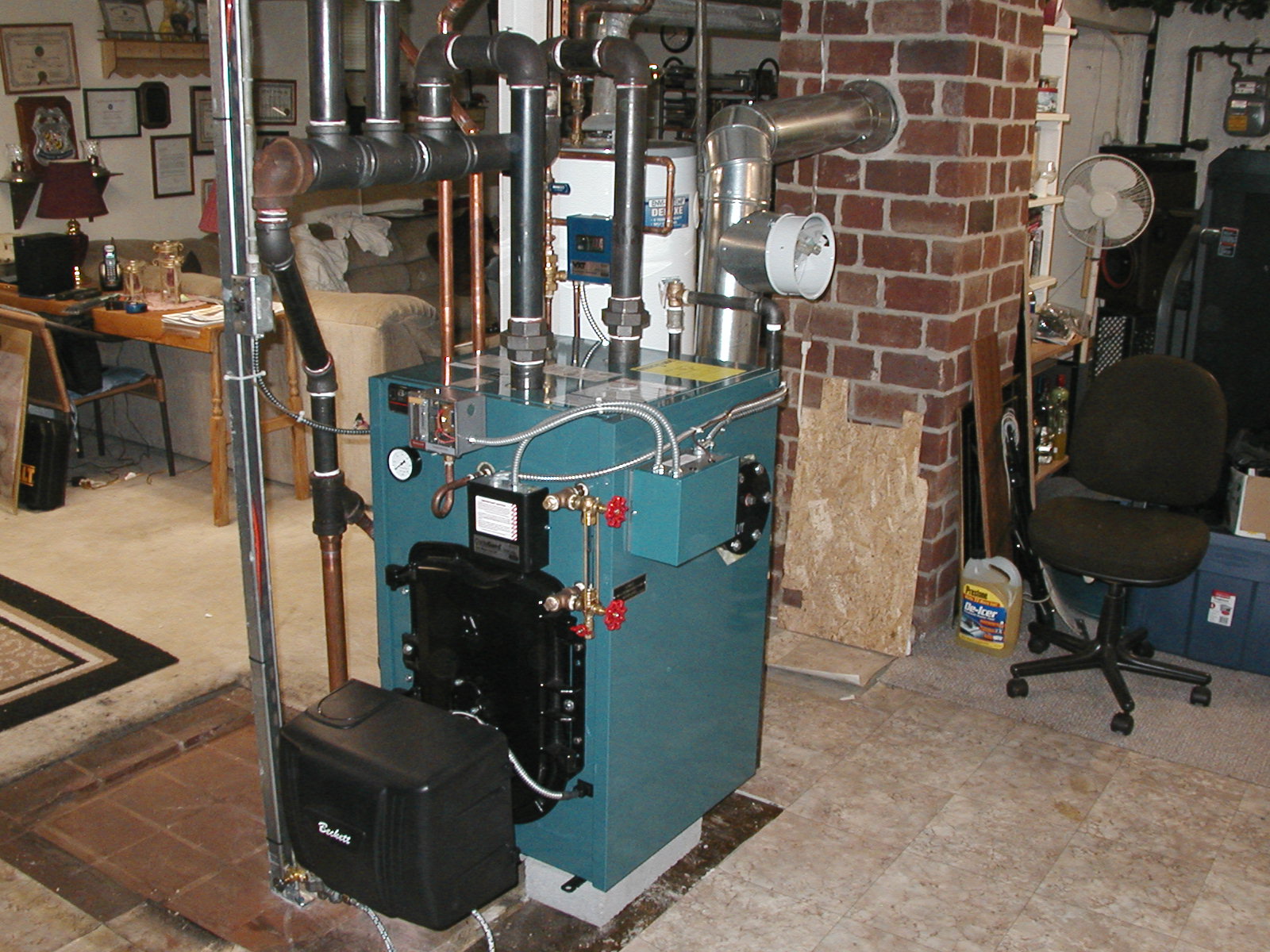 Megasteam Boiler Install in July (Steamhead & Gordo) — Heating Help ...