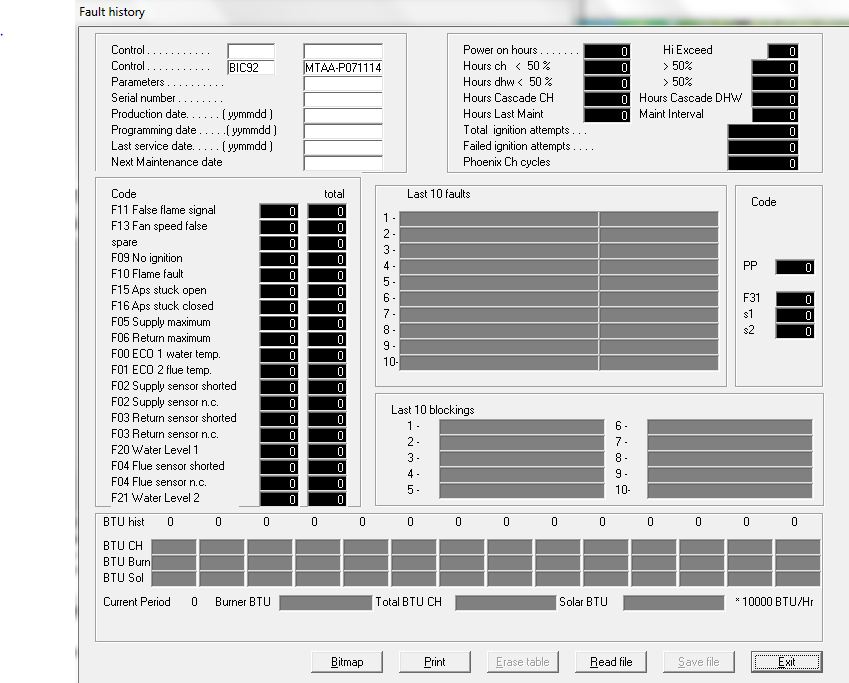 HTP dealer software fault history issue — Heating Help: The Wall