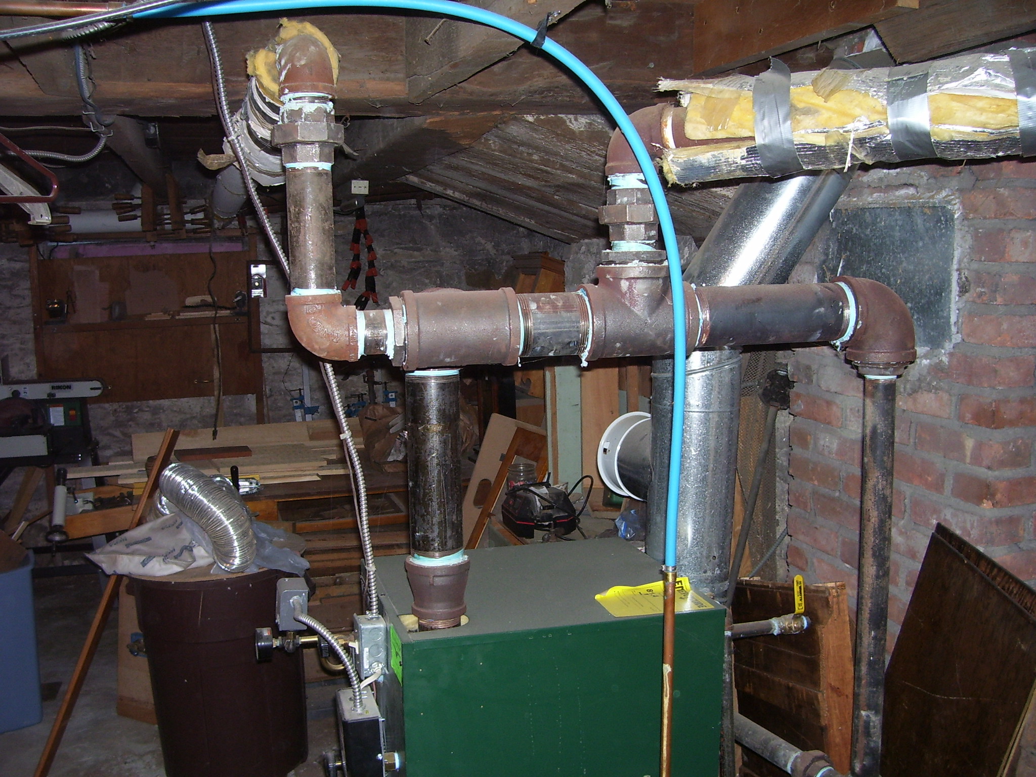Skimming a steam boiler — Heating Help: The Wall