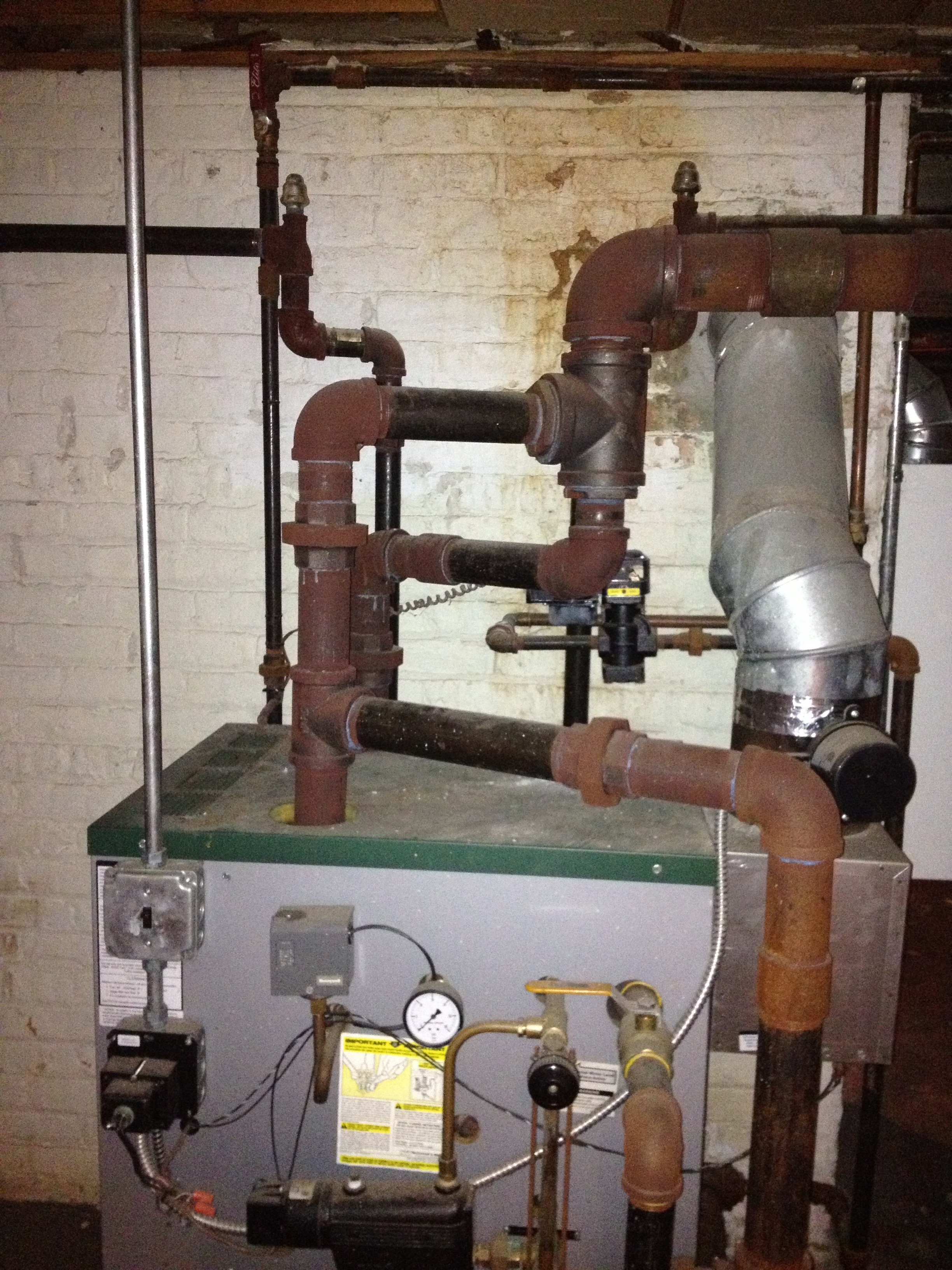 Steam Boiler Header — Heating Help: The Wall