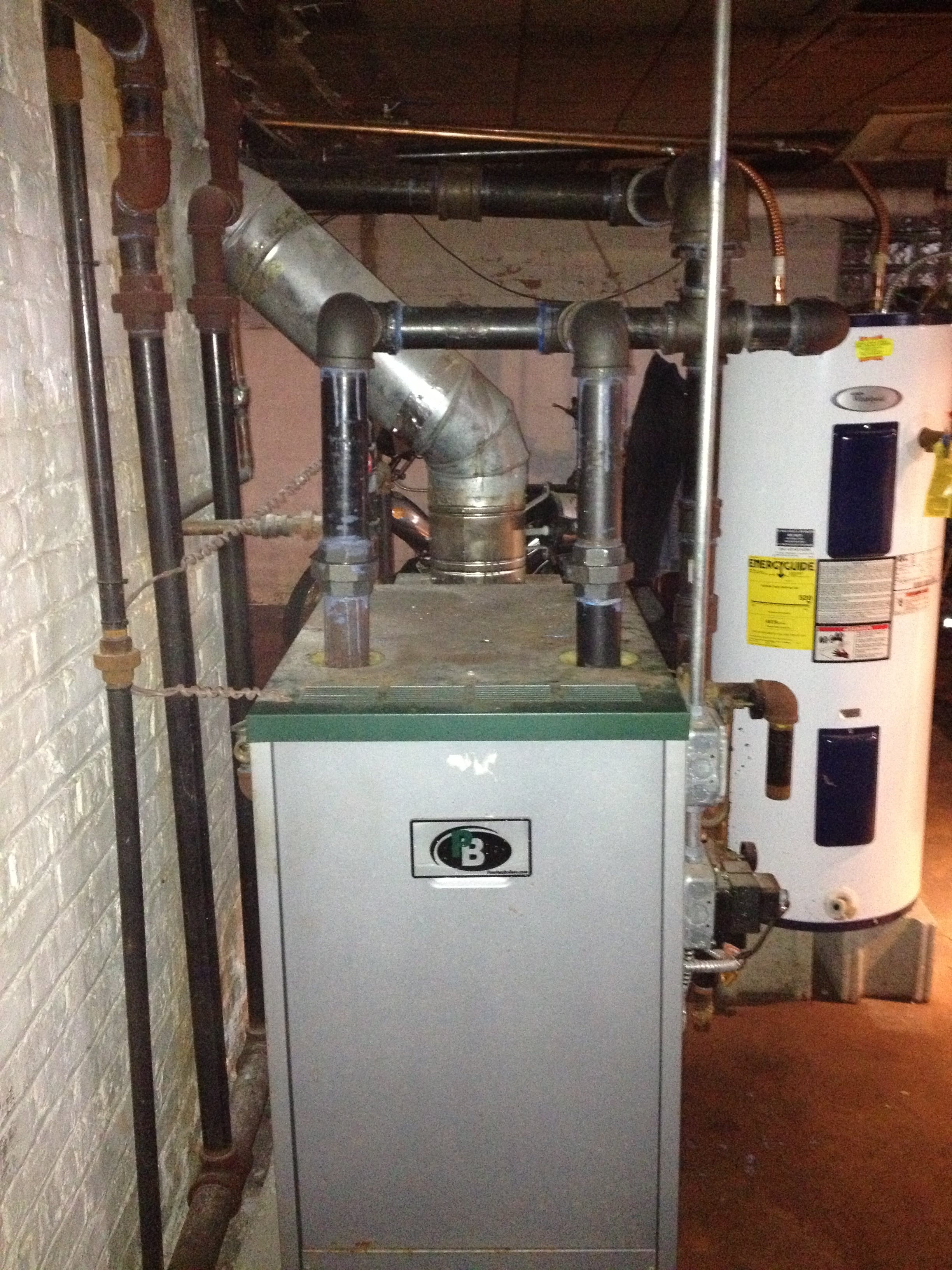 Steam Boiler Header — Heating Help: The Wall