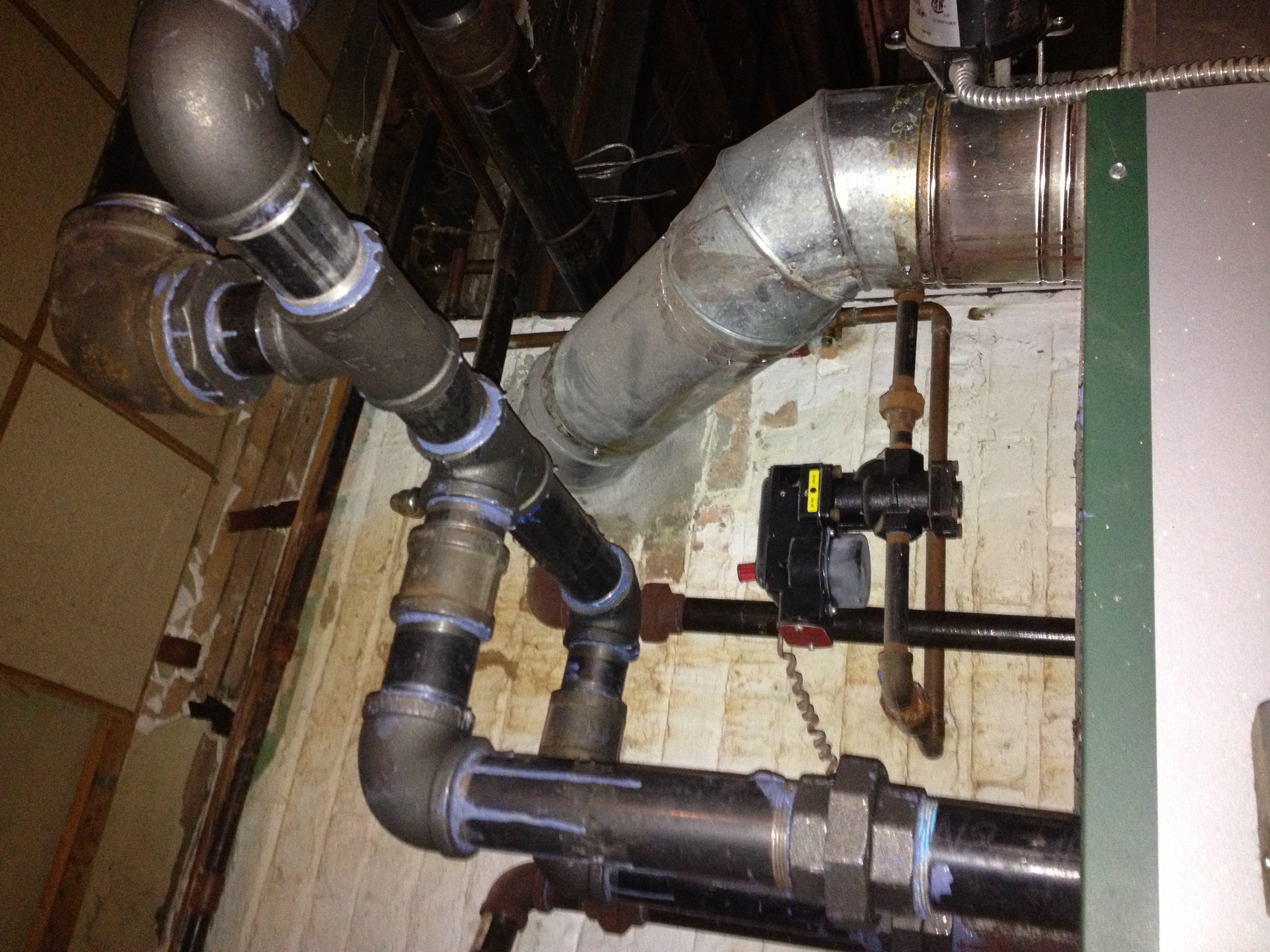 Steam Boiler Header — Heating Help: The Wall