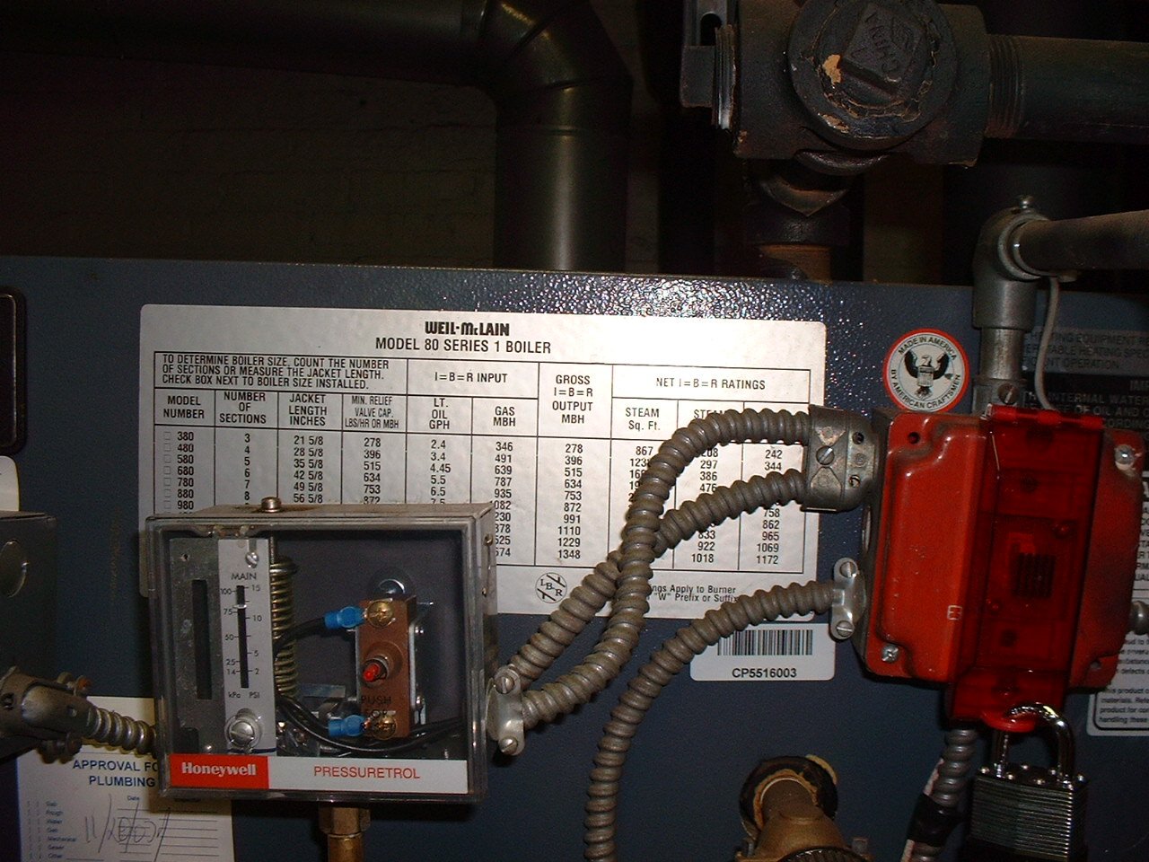 boiler lockout cover - OK to keep locked? — Heating Help: The Wall