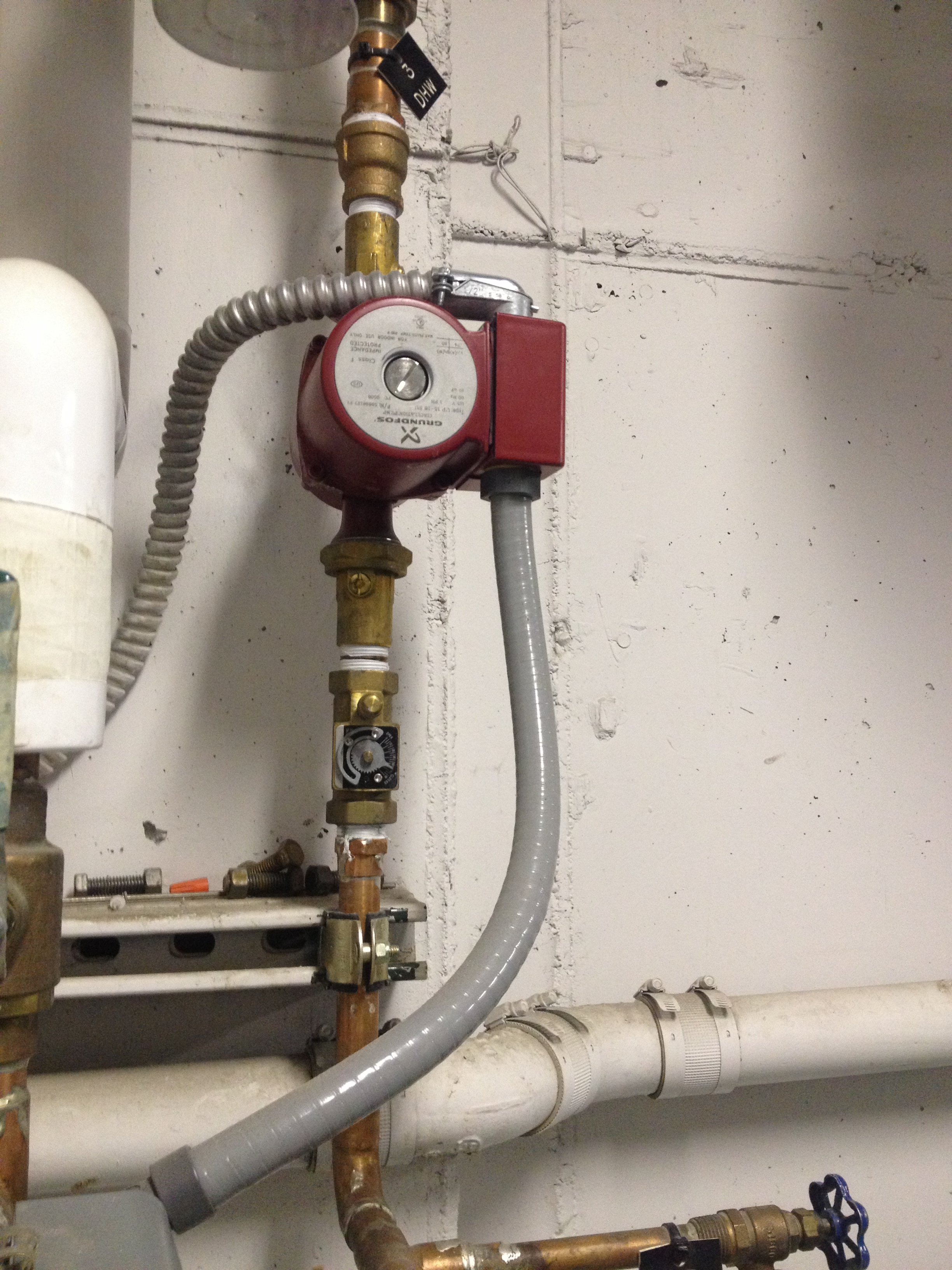 Hot Water Recirculation pipe erosion — Heating Help: The Wall
