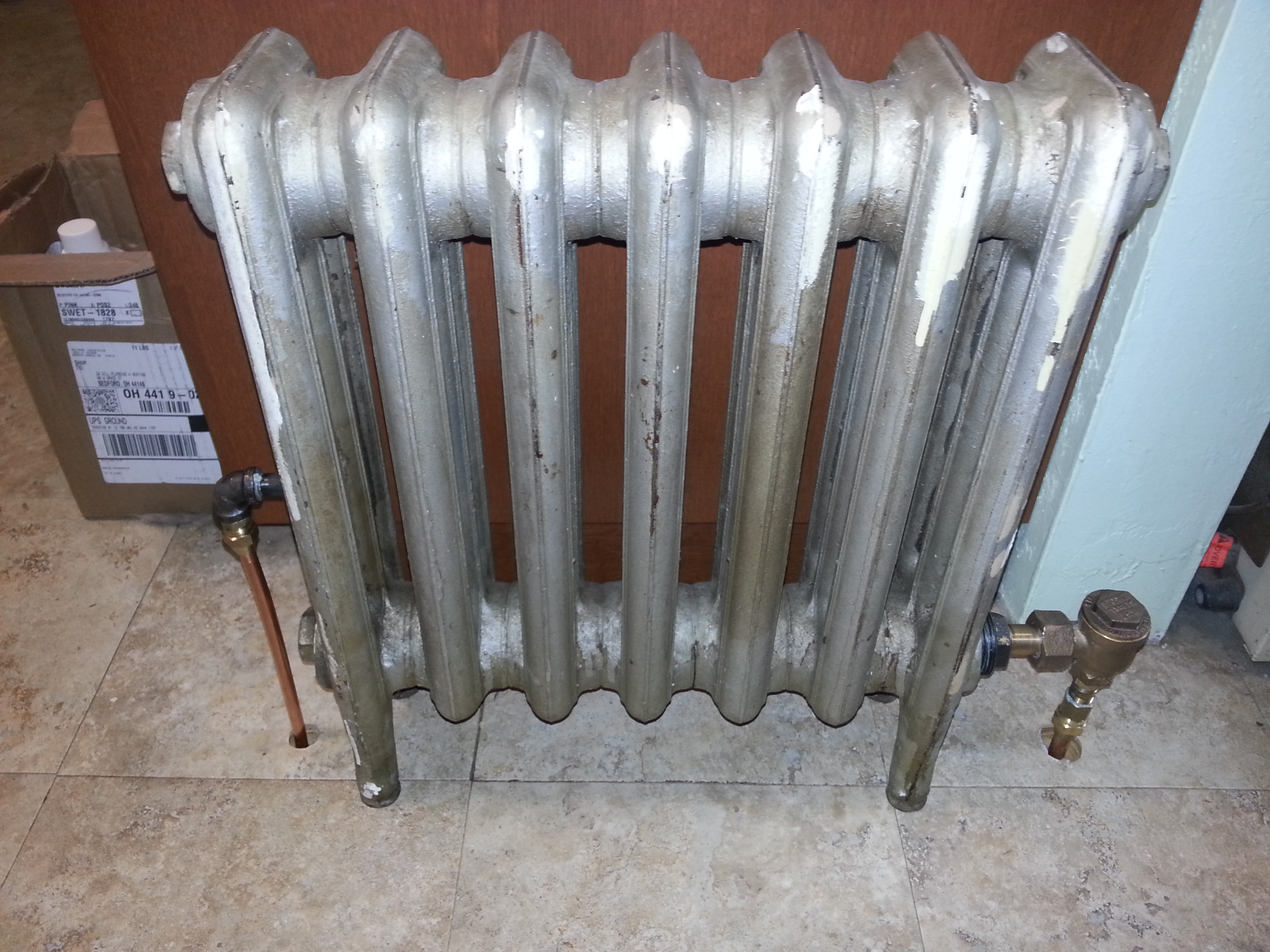 Hot Water to Steam Conversion — Heating Help: The Wall