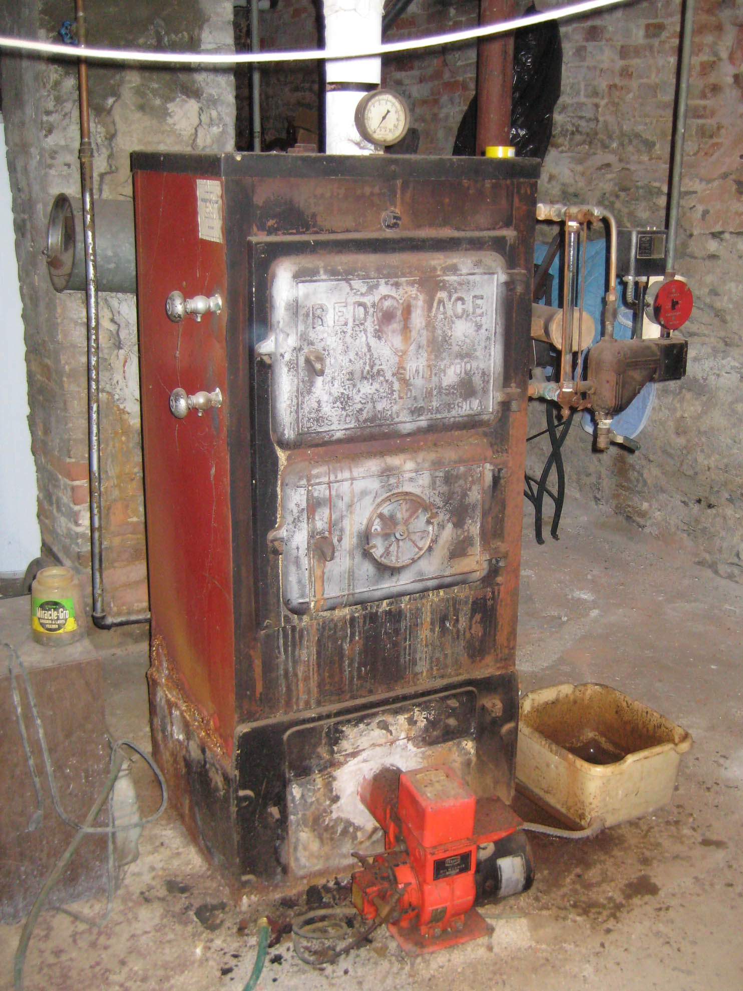 Red Ace Boiler — Heating Help: The Wall