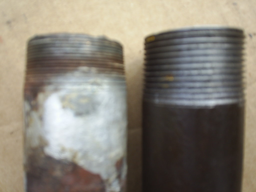 Weird Pipe Threads — Heating Help: The Wall