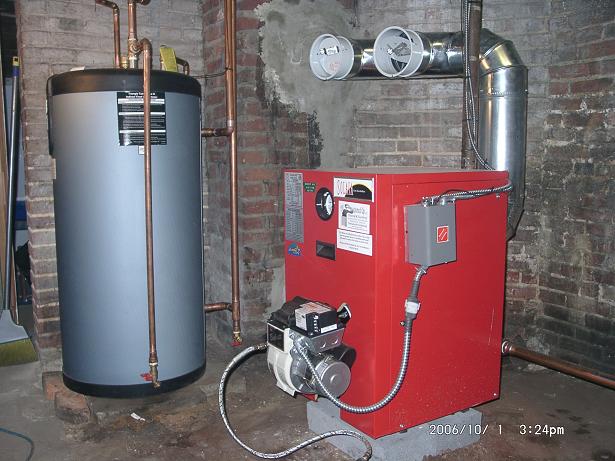 New oil fired baseboard system — Heating Help: The Wall