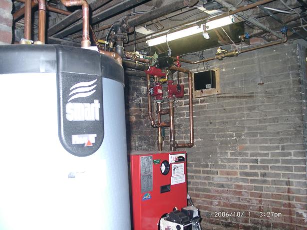 New oil fired baseboard system — Heating Help: The Wall