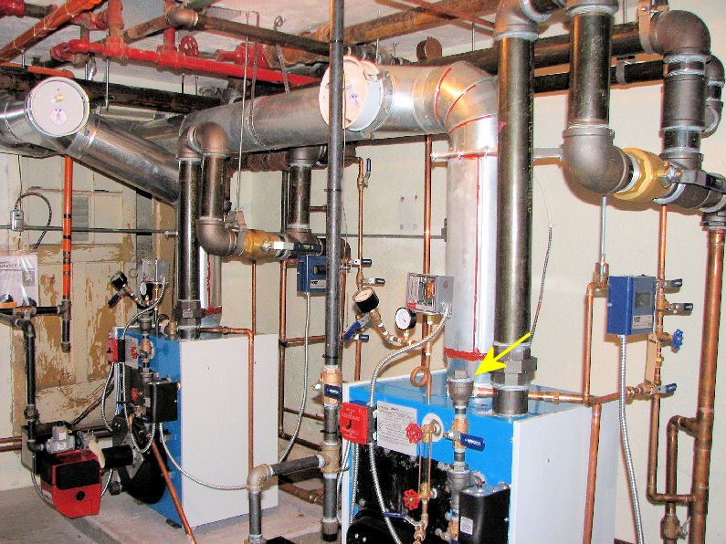 Adding Steamaster Tablets to Your Boiler — Heating Help: The Wall