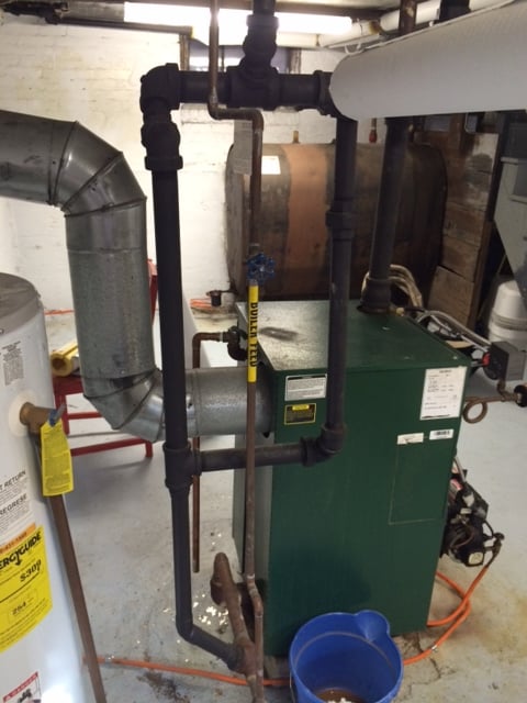 One-pipe steam with two mains and water hammer — Heating Help: The Wall