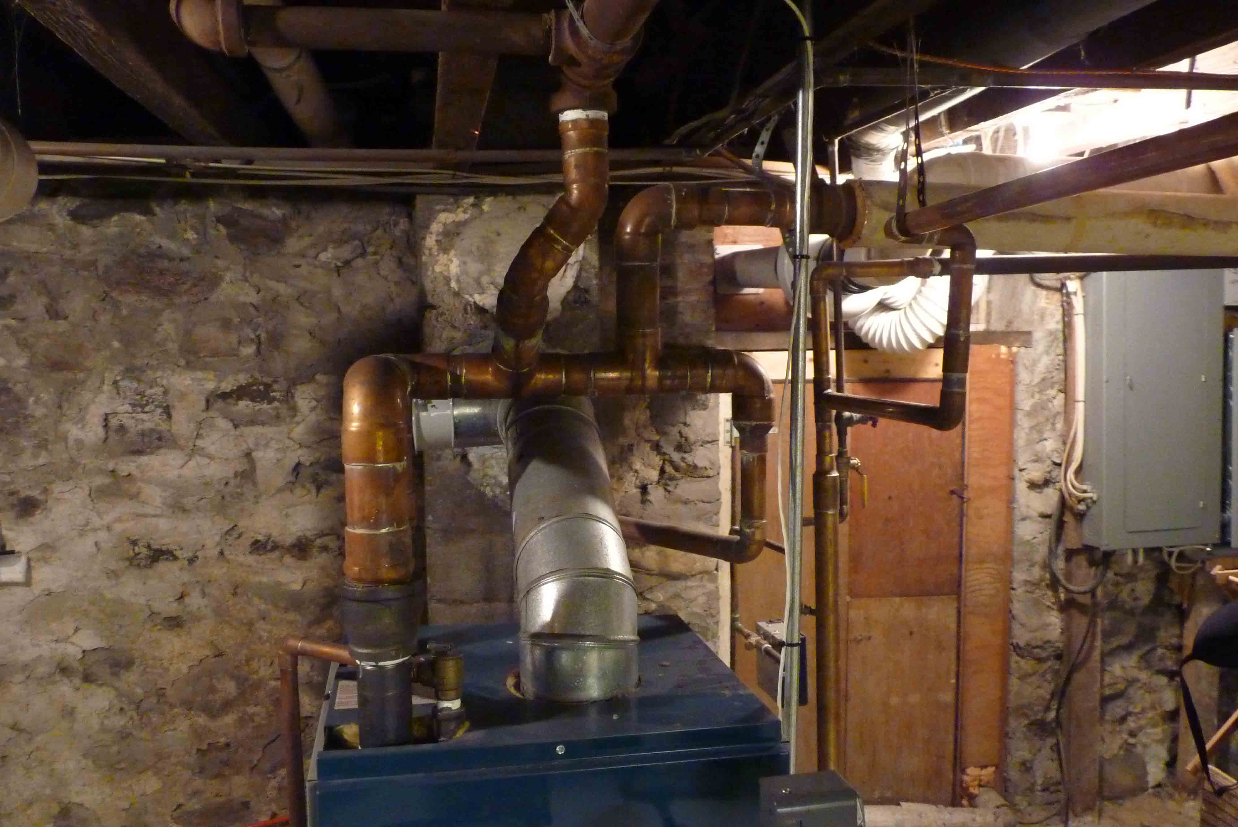 Slope for one pipe system — Heating Help: The Wall