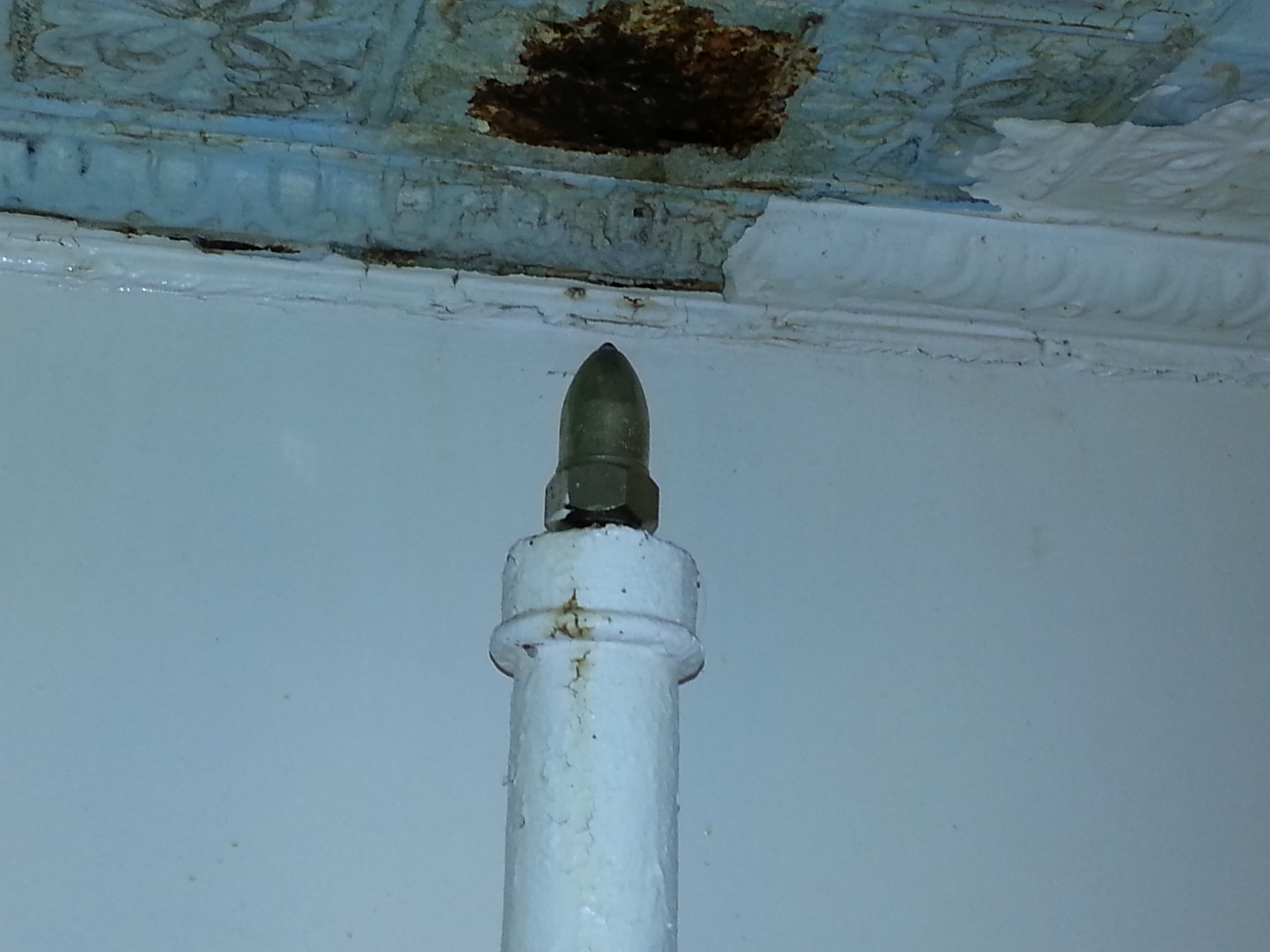 Riser Venting damaging ceiling — Heating Help: The Wall