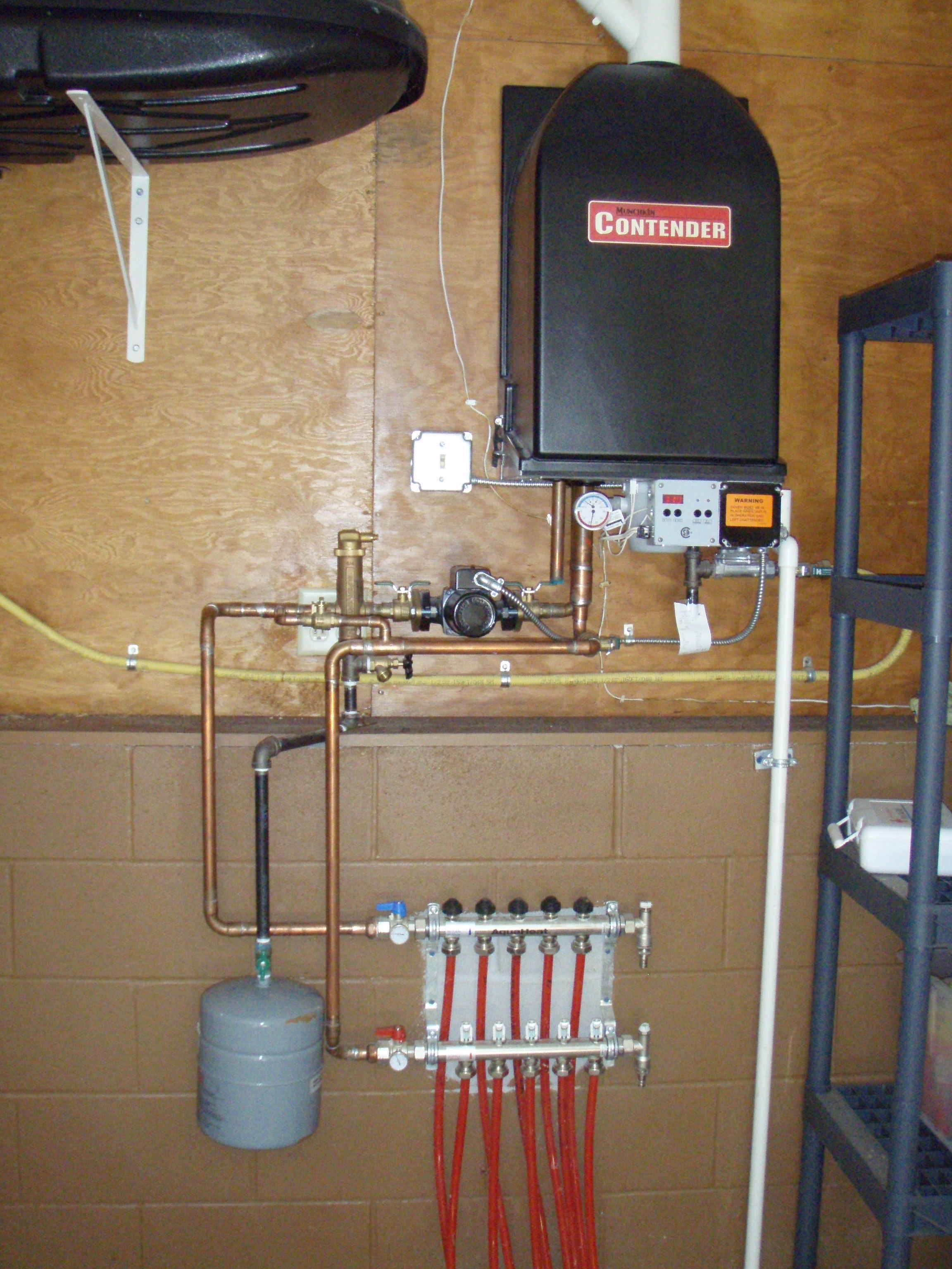 Unconventional Air Scoop Location — Heating Help: The Wall