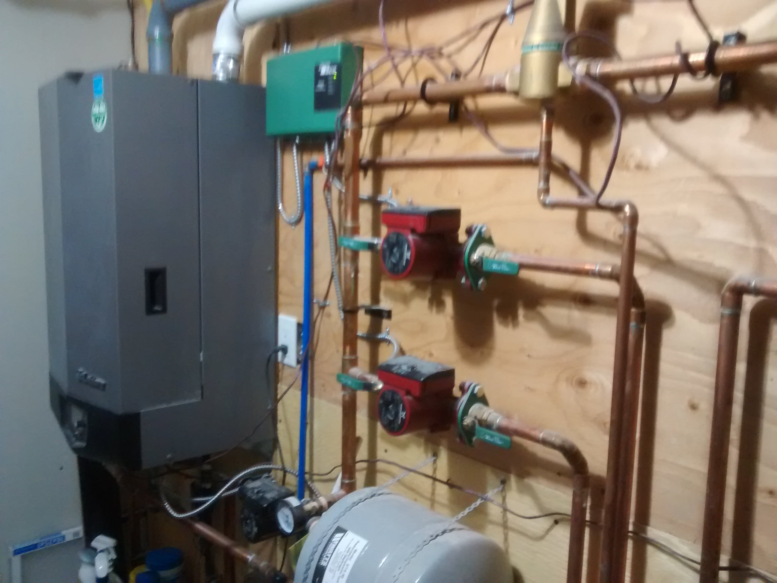 Rate my boiler setup — Heating Help: The Wall