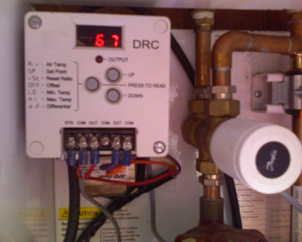 Danfoss Zone Control Panel — Heating Help: The Wall
