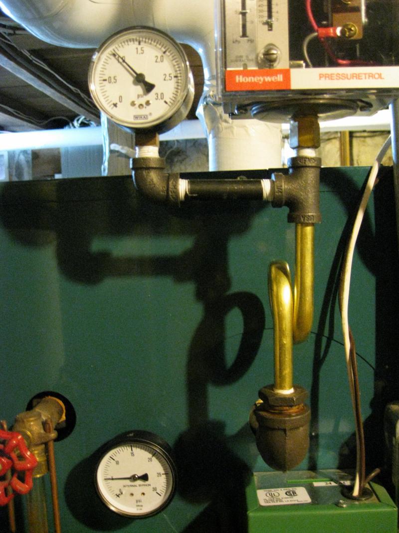 Pigtail orientation? — Heating Help: The Wall