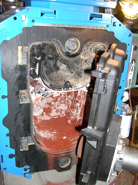 Oil Fitting Leak — Heating Help: The Wall