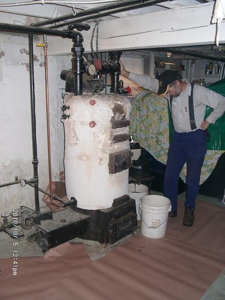 Farewell, Mr. Snowman! — Heating Help: The Wall