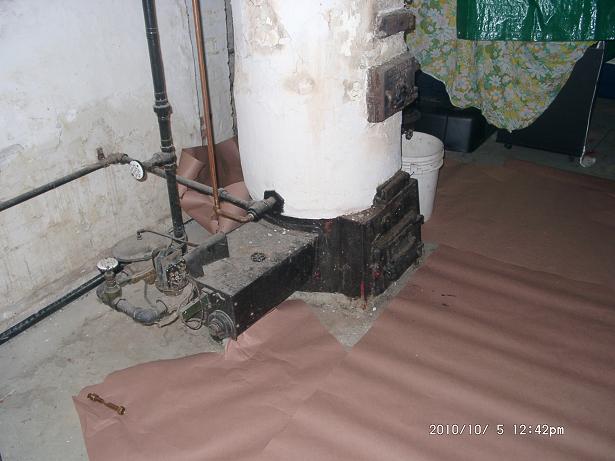 Farewell, Mr. Snowman! — Heating Help: The Wall