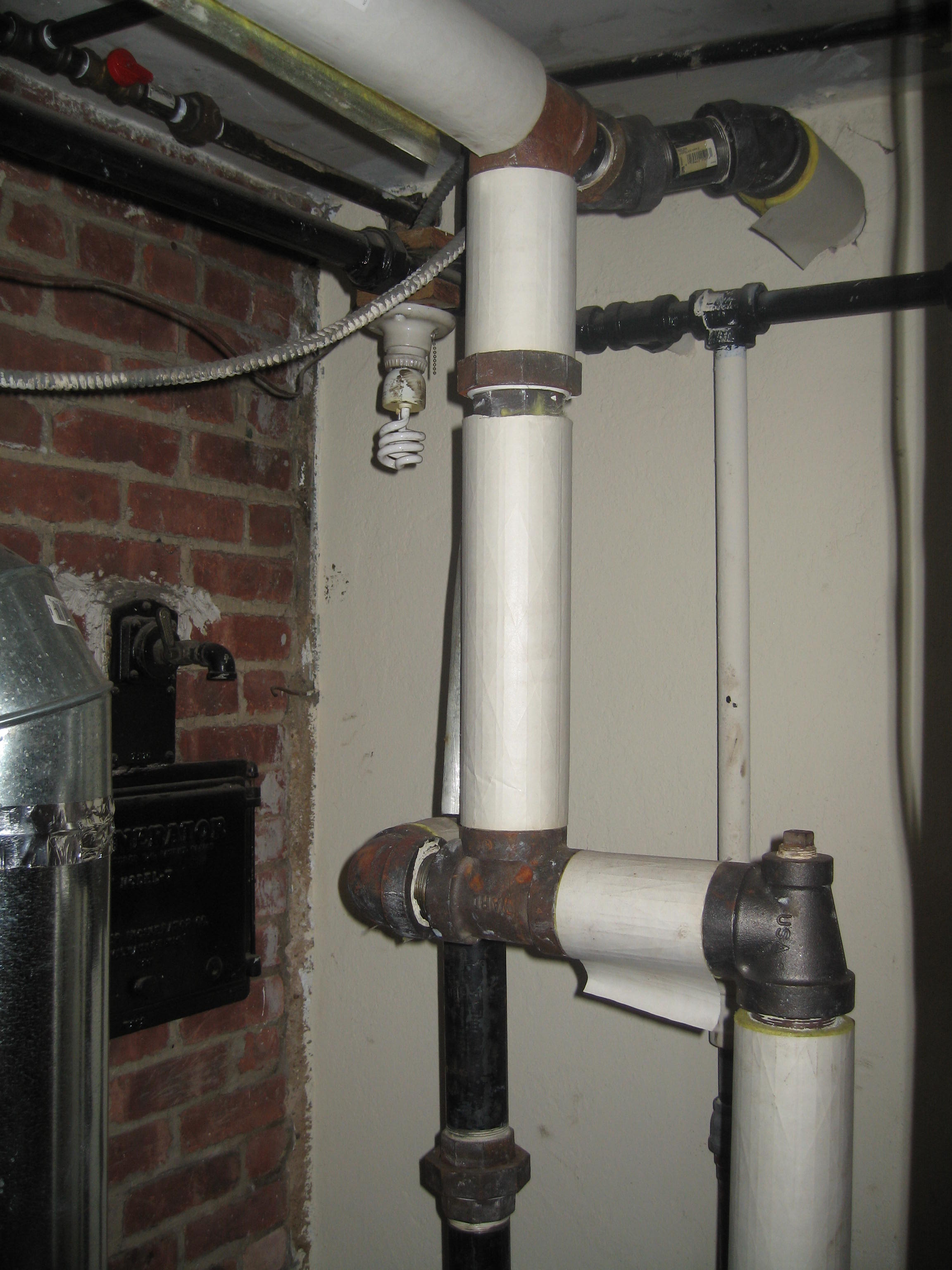 one or two pipe riser — Heating Help: The Wall