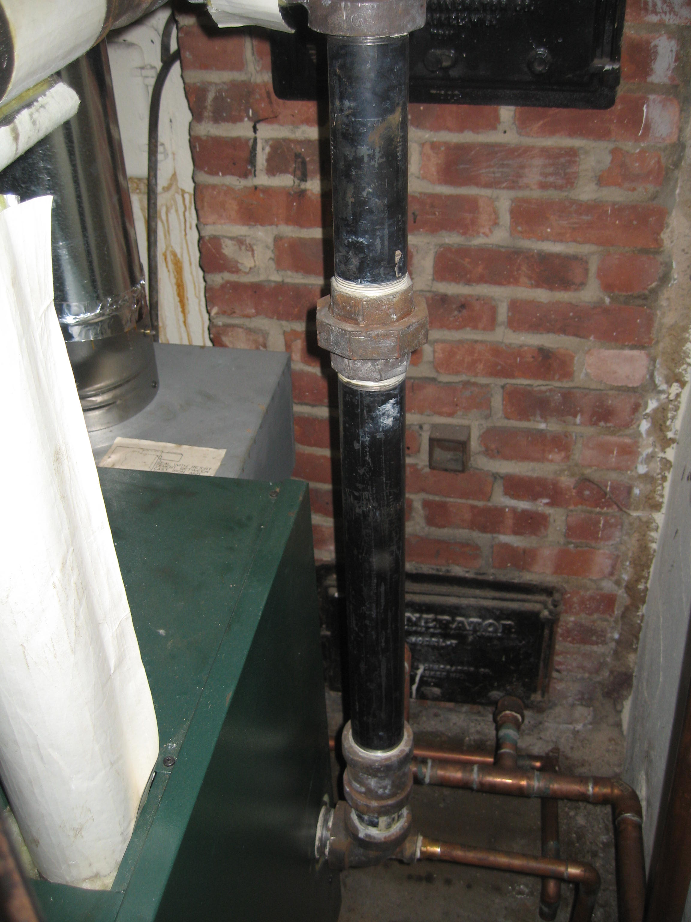 one or two pipe riser — Heating Help: The Wall