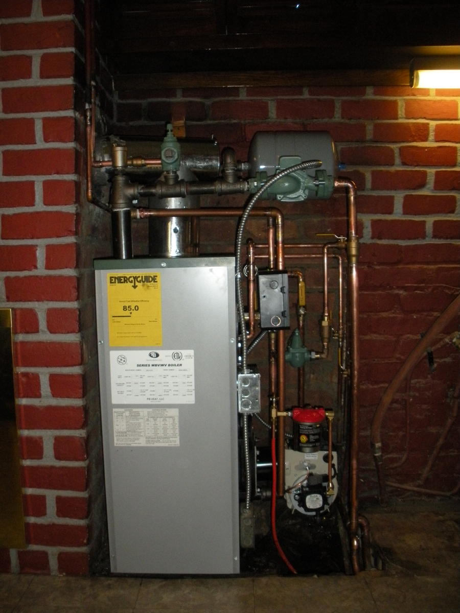 Kitchen boiler — Heating Help: The Wall