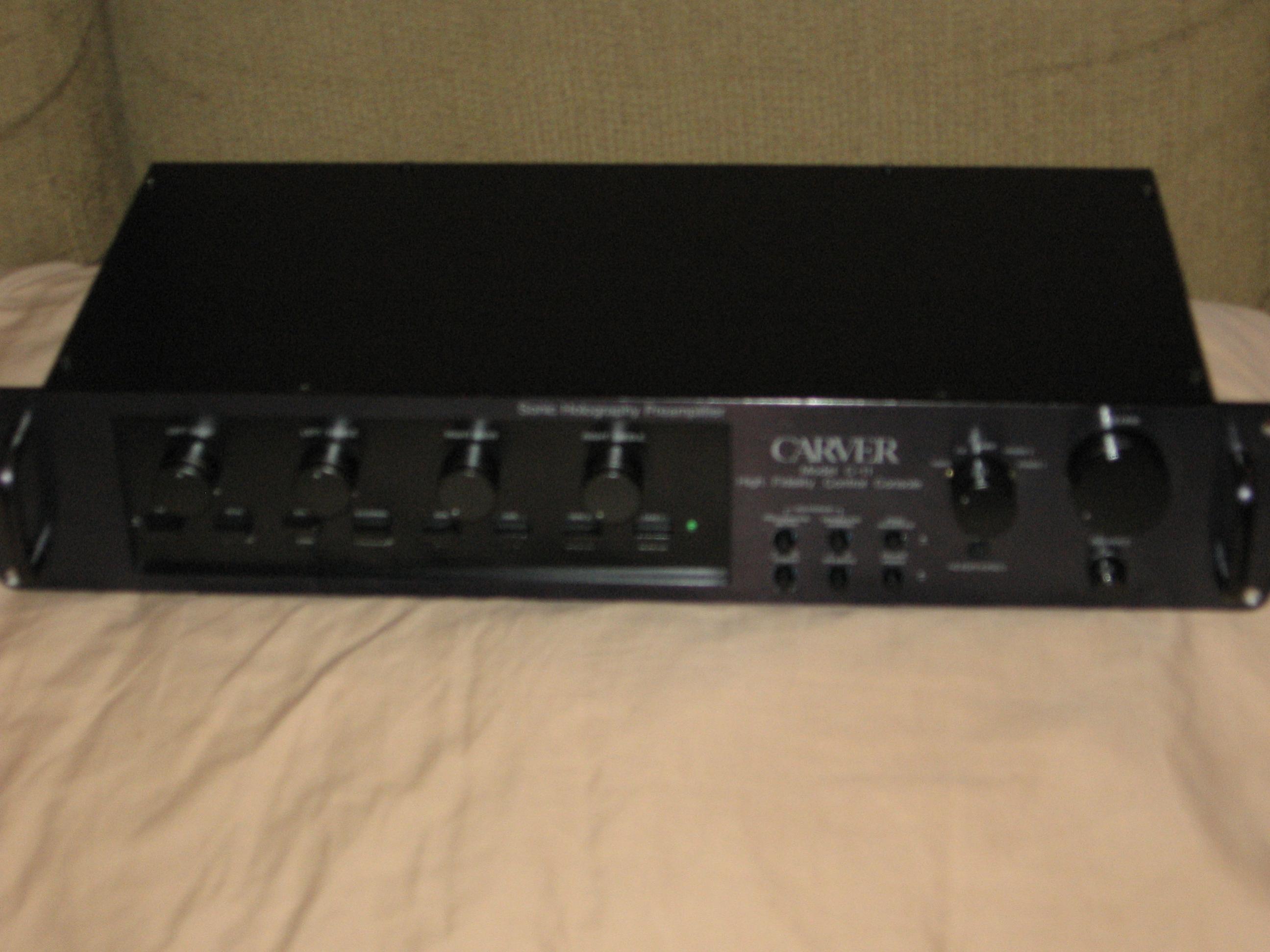 carver ct3 preamp and tuner 100 dollars — Polk Audio Forum