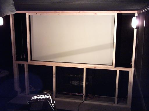 Construction questions: Building a false screen wall — Polk Audio Forum