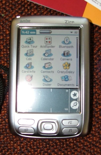 Palm zire 72 pda / digital camera palm pilot — Polk Audio Forum