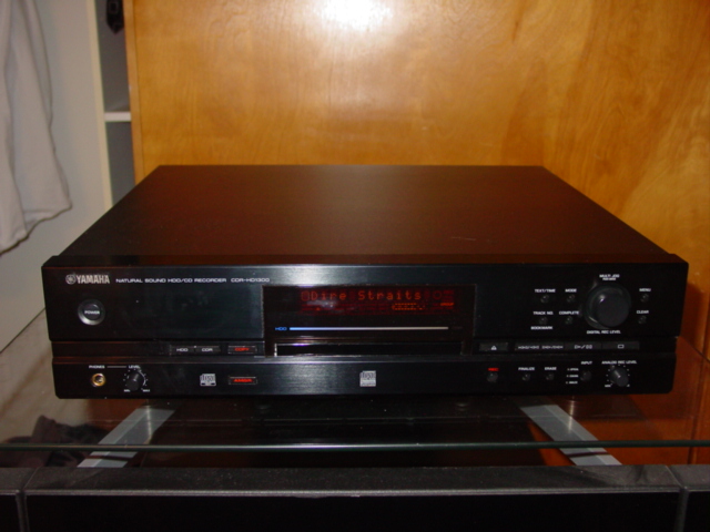 Energy speakers, Yamaha CD recorder with HDD, Dayton 500W plate amp ...