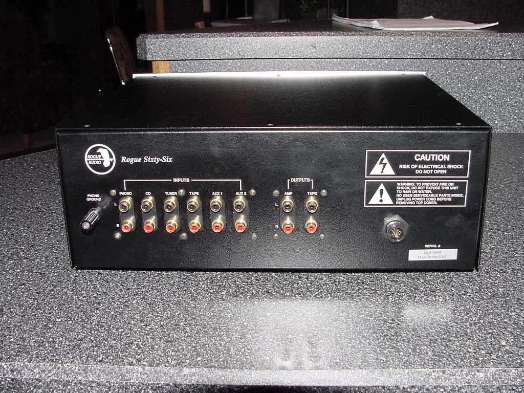 FS:Rogue Audio 66 Magnum Tubed Preamp — Polk Audio Forum