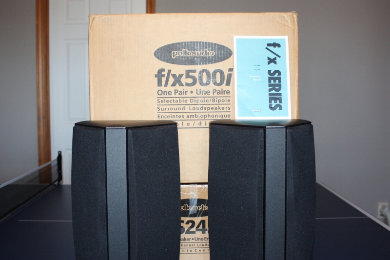 CSi5 Center Channel/ (2) CS245i Centers/ Pair FX500i Bipole-Dipole ...