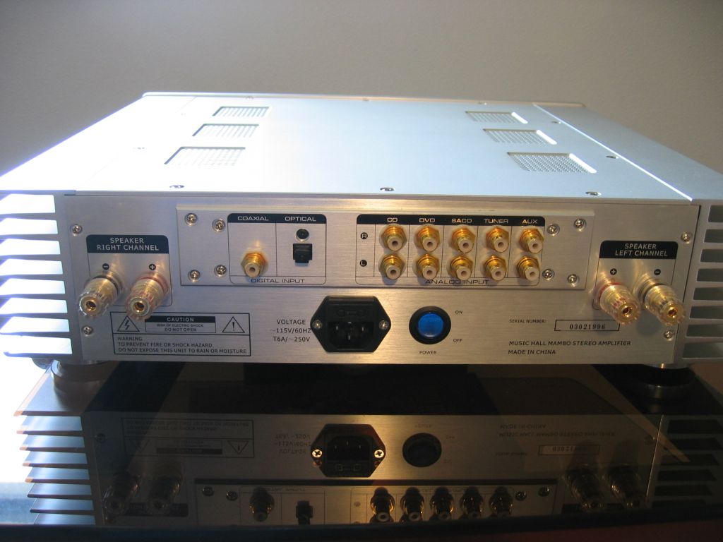 Music Hall Mambo Class A integrated amp — Polk Audio Forum