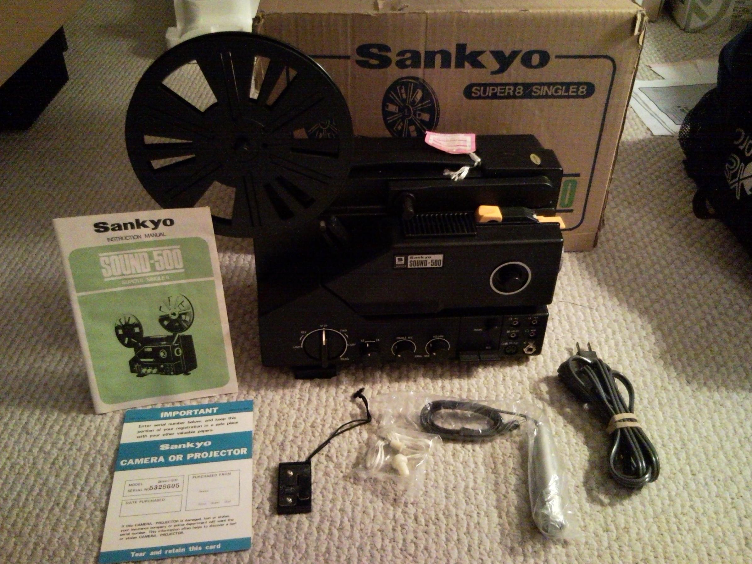 Sankyo Sound-500 8mm film projector — Polk Audio Forum