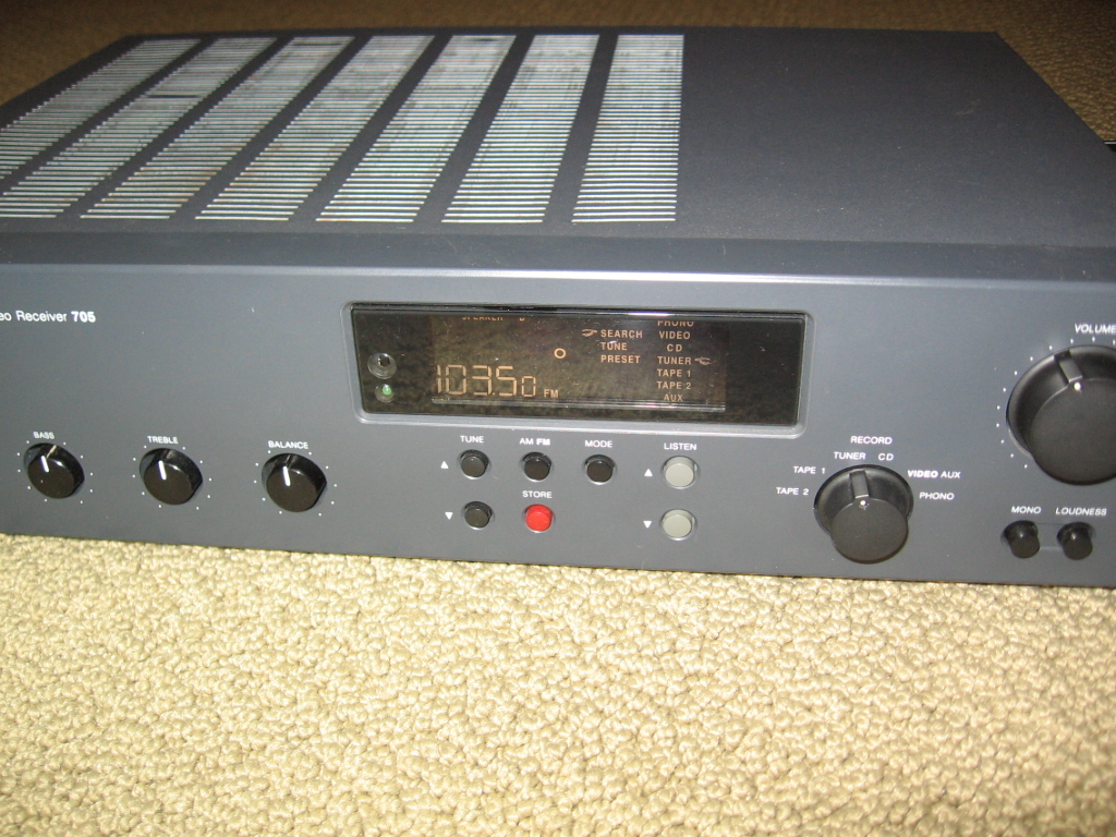 NAD 705 receiver (now an integrated) — Polk Audio Forum