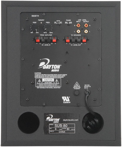 Need help with sub-woofer hook-up — Polk Audio Forum