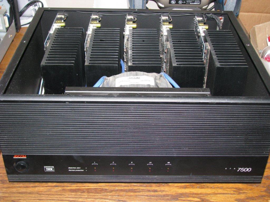 Adcom GFA-7500 5 Channel Amp — Polk Audio Forum