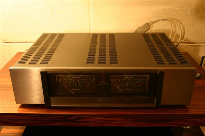 Carver M-500 Power Amp — Polk Audio Forum