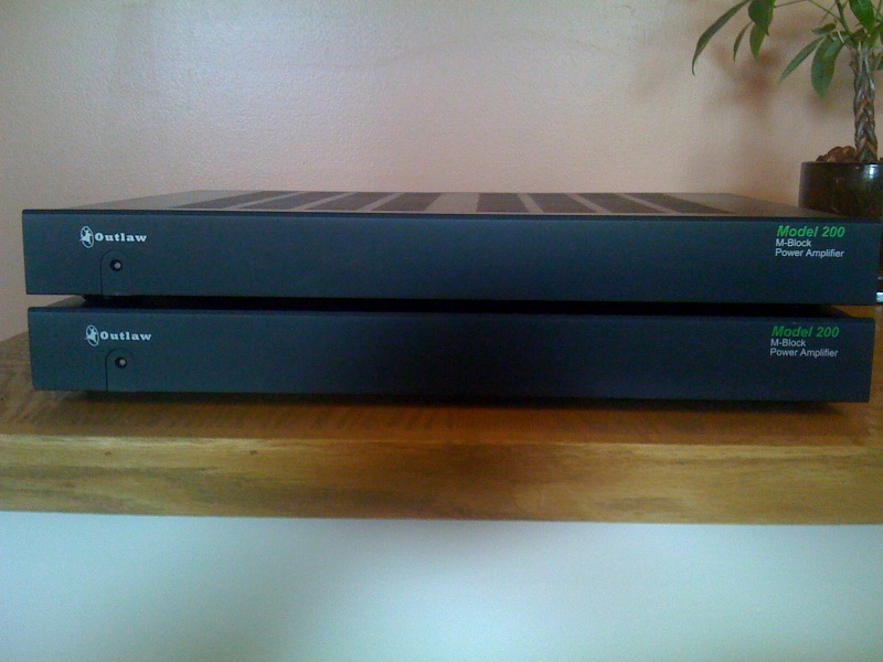 Pair of Outlaw M2200 Monoblocks — Polk Audio Forum