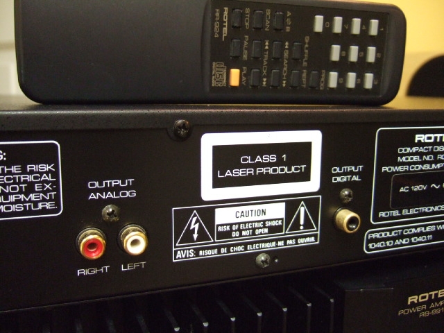 Rotel RCD-975 & "Feeler" for Yamaha RX-V4600 Receiver — Polk Audio Forum